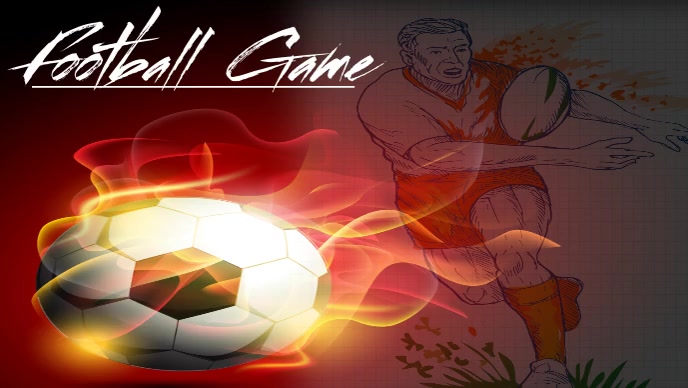 Football Game Template | PosterMyWall