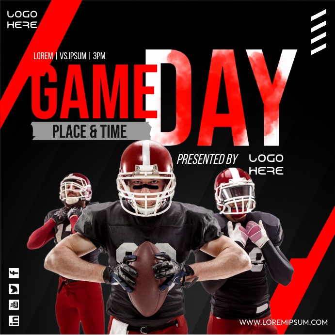 Football Game Event Template | PosterMyWall