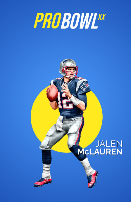 football game flyer Template | PosterMyWall