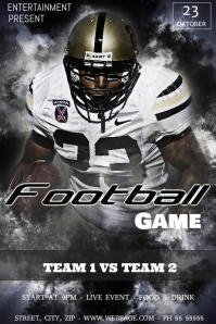 Fantasy Football Template | PosterMyWall