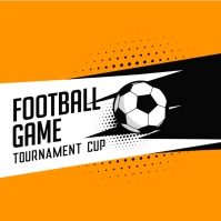Football game tournament design template | PosterMyWall