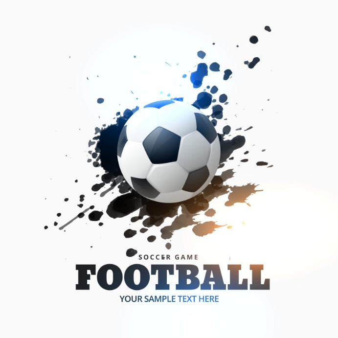 Football game tournament design template | PosterMyWall