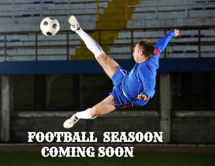 FOOTBALL GAMING SEASON FLYER POSTER Template | PosterMyWall