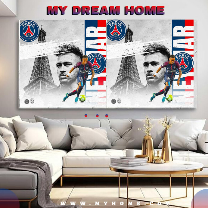 Football home Wallpaper Template | PosterMyWall