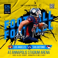 Football Instagram Post Template | PosterMyWall