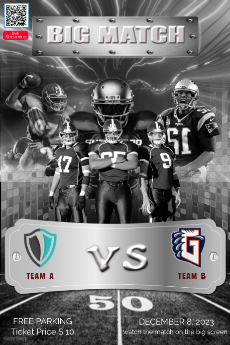 Football Instagram Story Template | PosterMyWall