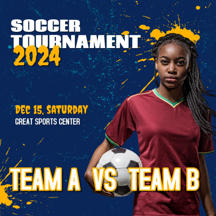 Football Instagram Template | PosterMyWall