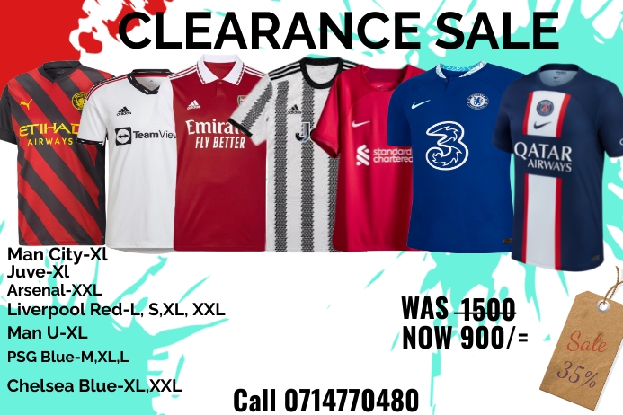 Plantilla de Football Jerseys | PosterMyWall