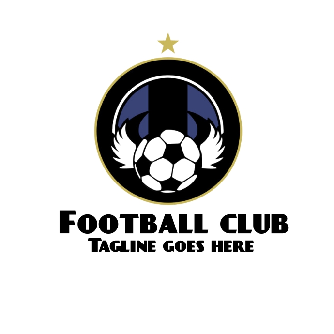 Football logo, football team logo (6) Template | PosterMyWall