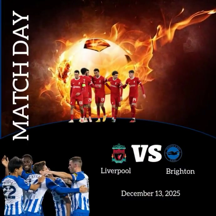 Football Match Day Poster Template | PosterMyWall
