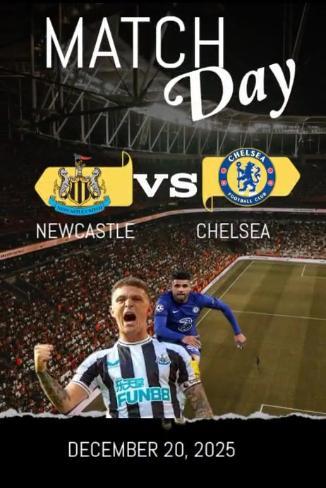 Football Match Day Poster Template | PosterMyWall