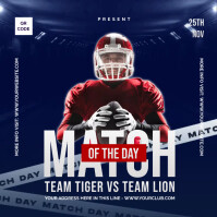 Match Day Poster Template | PosterMyWall