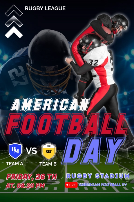 Football match day template | PosterMyWall