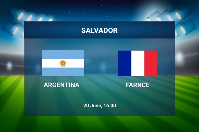 Copy of Football Match | PosterMyWall