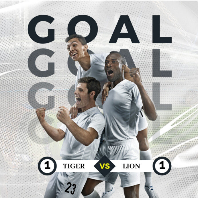 football match Template | PosterMyWall