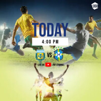 Football Match template | PosterMyWall