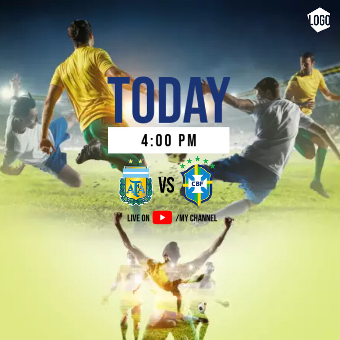 Football Match Template | PosterMyWall