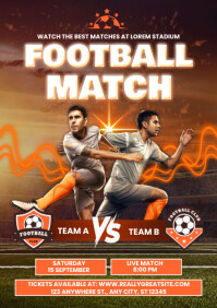 Football Match Game Template | PosterMyWall