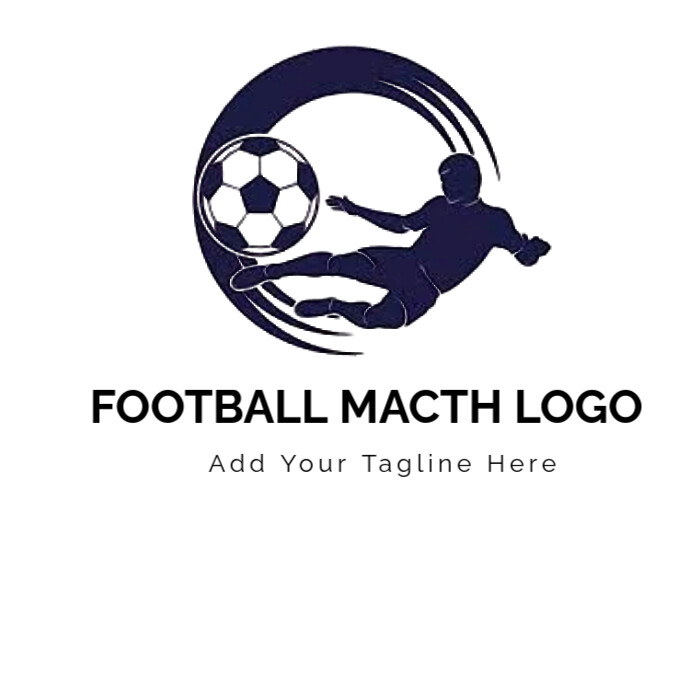 Copy of football match logo | PosterMyWall