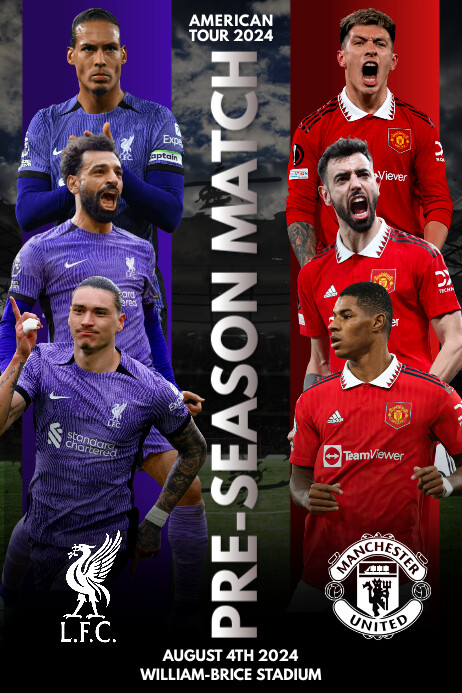 Copy of Football Match Poster 2024 | PosterMyWall