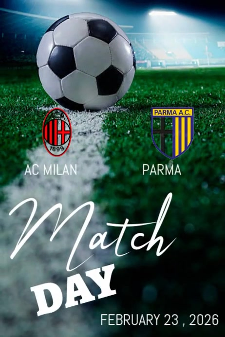 Football Match Poster Template | PosterMyWall