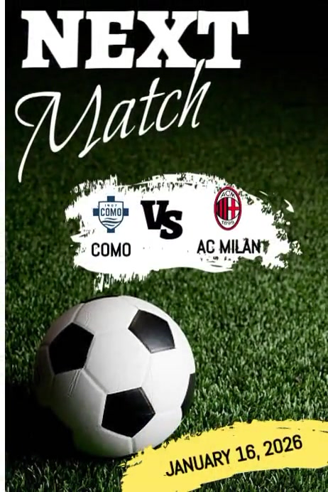 Football Match Poster Template | PosterMyWall
