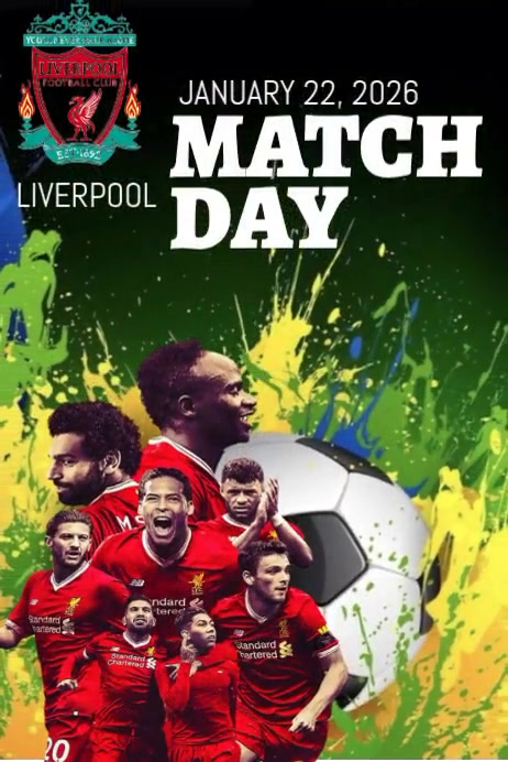 Football Match Poster Template | PosterMyWall