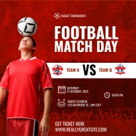 Football match template | PosterMyWall