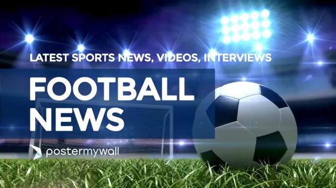 Plantilla de Football News Flyer | PosterMyWall