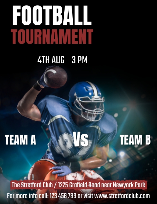 football night Template | PosterMyWall