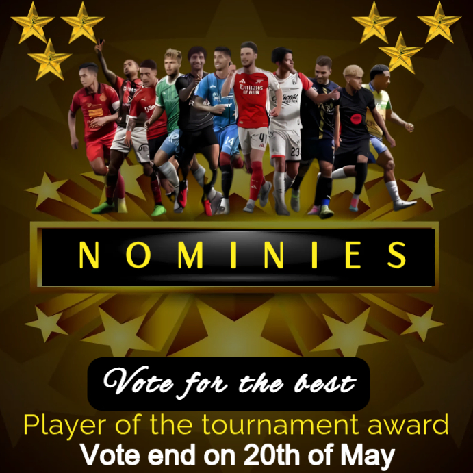Football nomination awards ceremony design template | PosterMyWall