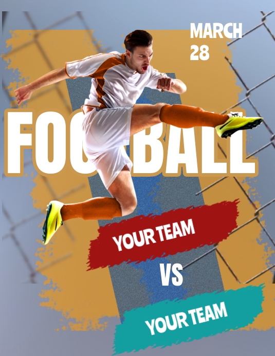 Football Poster Ads Templat | PosterMyWall