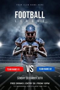 Football Poster Template | PosterMyWall