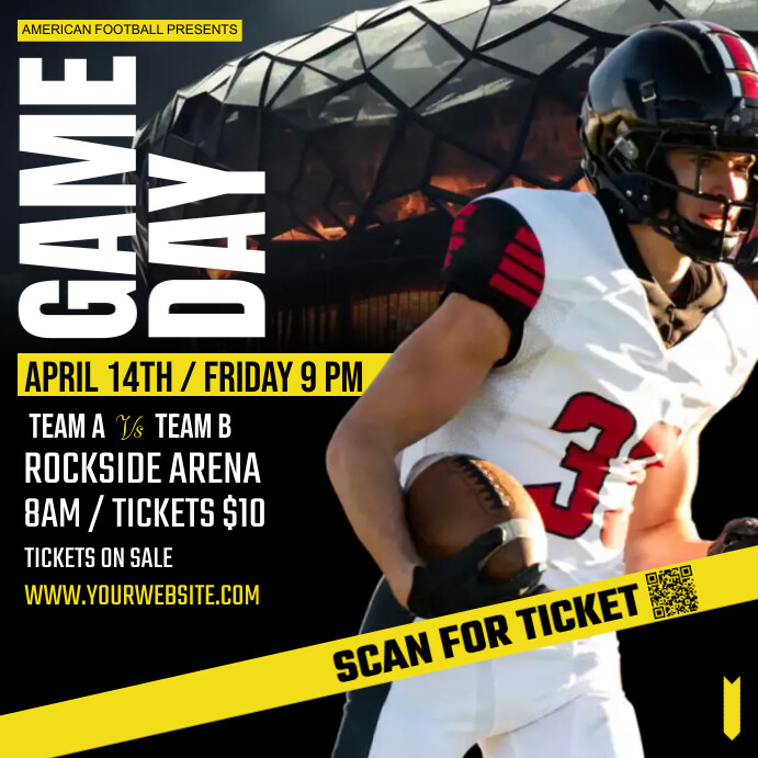 football poster Template | PosterMyWall