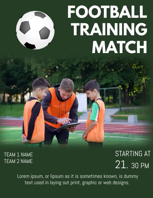 Poster Sepakbola Templat | PosterMyWall