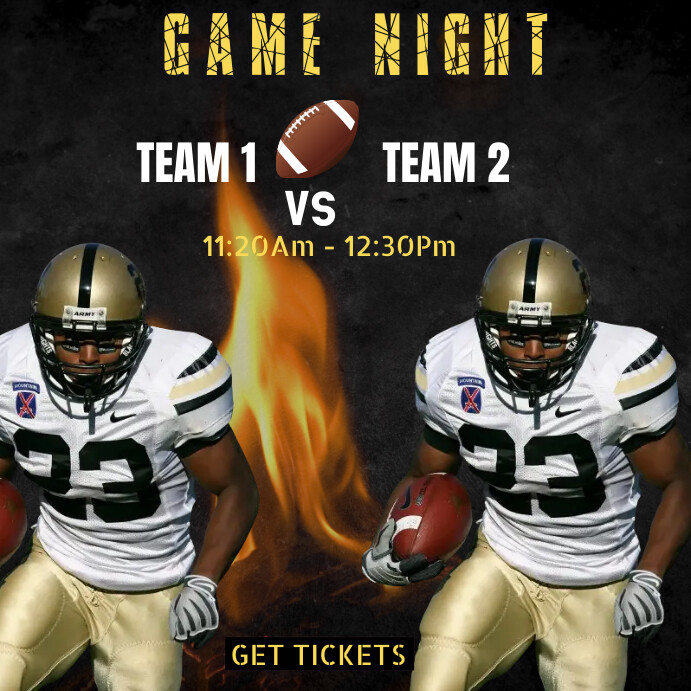 football poster Template | PosterMyWall