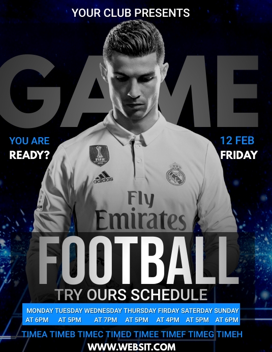 Poster Sepak Bola Templat | PosterMyWall