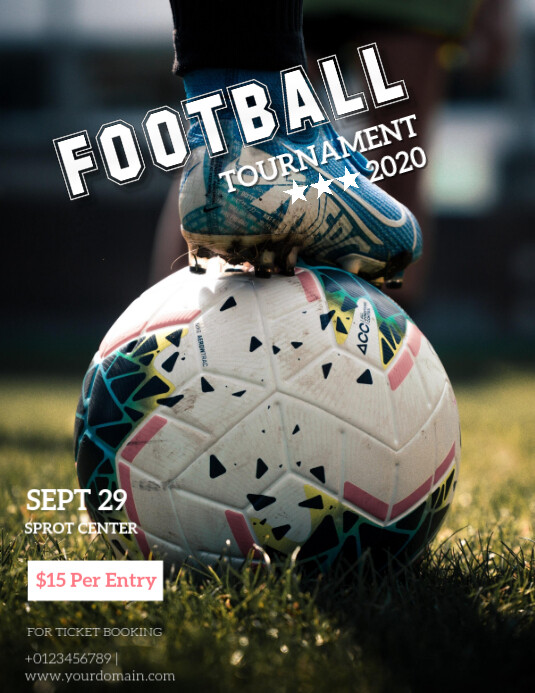 Copy of Football Poster | PosterMyWall