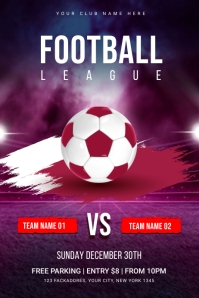 Football Poster Template | PosterMyWall