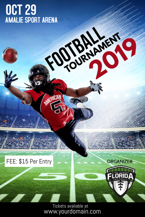 Copy of Football Poster | PosterMyWall