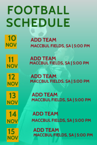 Football poster Template | PosterMyWall