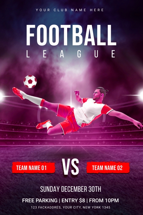 Football Poster Template | PosterMyWall