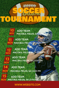 Football poster Template | PosterMyWall