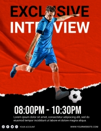 FOOTBALL POSTER FLAYER TEMPLATE | PosterMyWall
