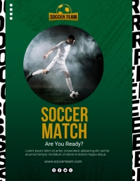 FOOTBALL POSTER FLAYER TEMPLATE | PosterMyWall