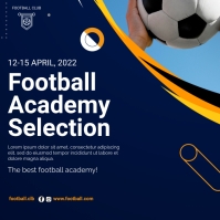 FOOTBALL POSTER INSTRAGRAM TEMPLATE | PosterMyWall