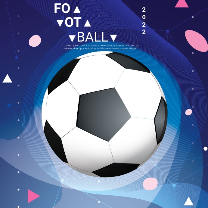 Copy of FOOTBALL POSTER INSTRAGRAM TEMPLATE | PosterMyWall