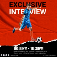 FOOTBALL POSTER INSTRAGRAM TEMPLATE | PosterMyWall