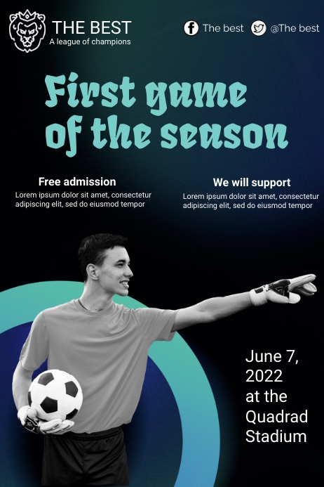 Sokker Plakkaat Plakkaat Sjabloon templaat | PosterMyWall