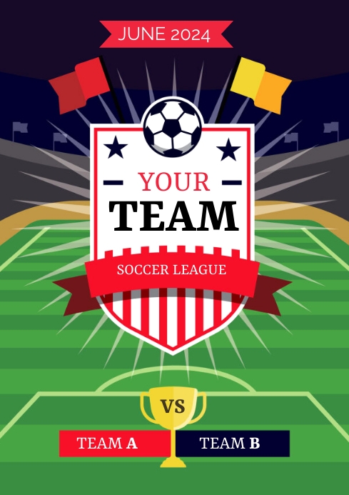 FOOTBALL POSTER TEMPLATE | PosterMyWall